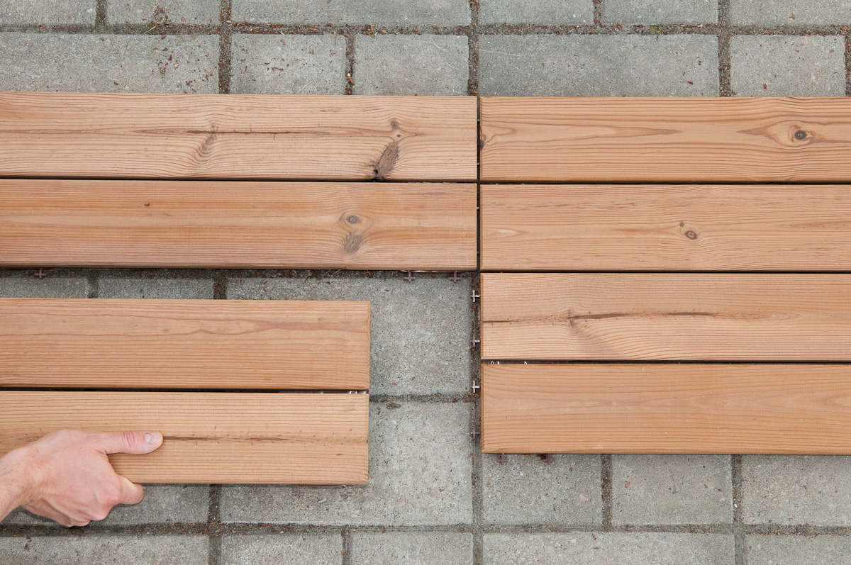 Aufbau einer Terrasse | SWERO