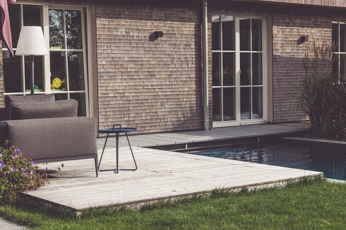 Terrasse direkt auf Rasen bauen | SWERO